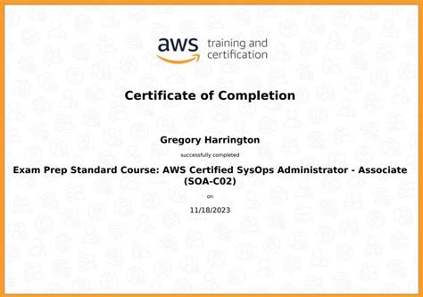 Greg Harrington On Linkedin Aws Awscertification Awstraining