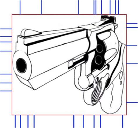 How To Draw A Gun Full Tutorial FeltMagnet