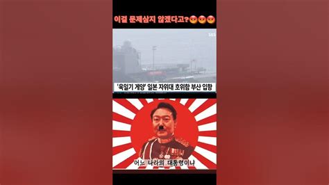 이 나라가 미쳐가고 있다 😡😡😡😡😡 욱일기 매국노 부산입항 Youtube