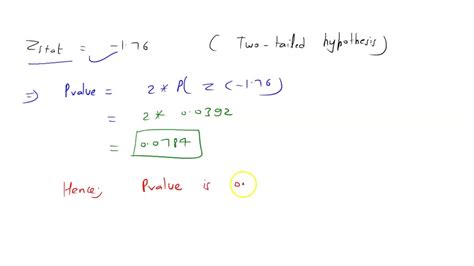 Solved If You Use A 0 05 Level Of Significance In A Two Tail Hypothesis Test What Decision