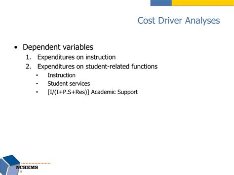 Ppt Cost Driver Analysis General Approach To The Work Powerpoint