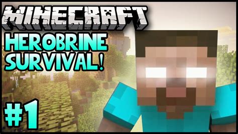 Minecraft Mods Herobrine Mod Survival Ep 1 Beginning Minecraft Herobrine Survival Lets