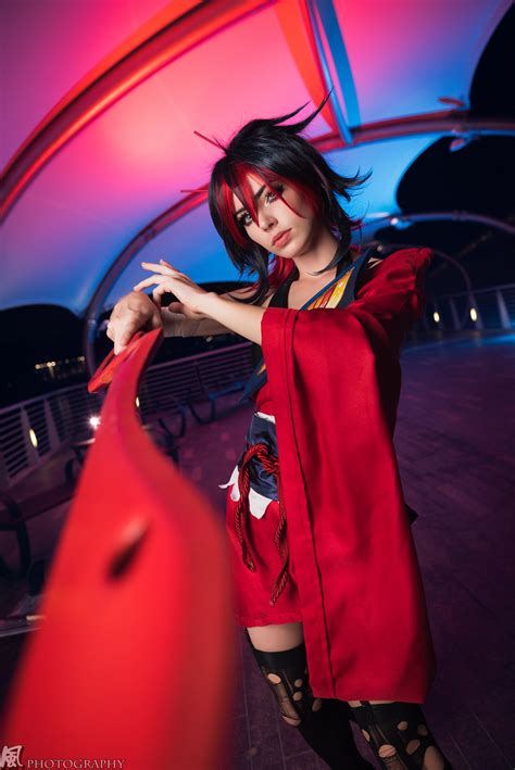 Ryuko Matoi Senketsu Cosplay By Megancoffey Daily Anime Art
