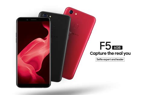 The OPPO F5 6GB Black & Red Editions Revealed! | Tech ARP