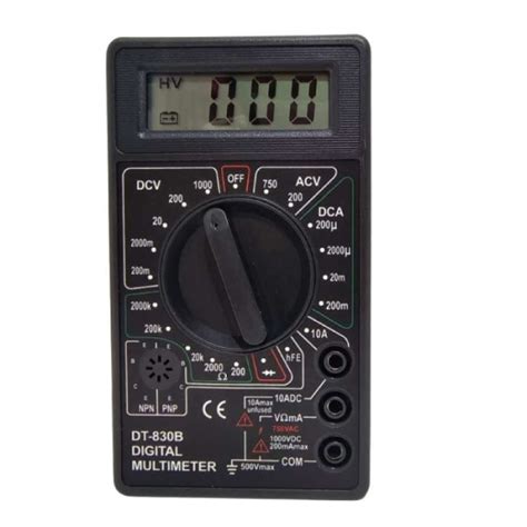 Promo Multimeter Digital Dt830b Tester Dt 830 B Avometer Dt 830b Diskon 23 Di Seller Gamora