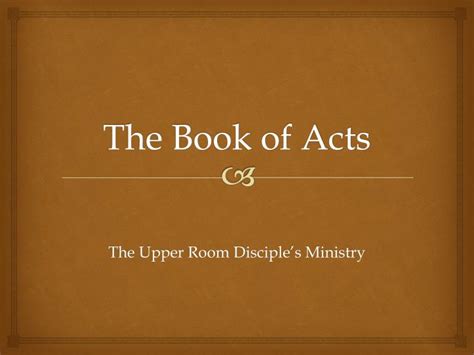 Ppt The Book Of Acts Powerpoint Presentation Free Download Id3456315