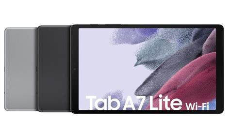 The Galaxy Tab A7 Lite Leaks In New Renders Along With A Tentative Price SamMobile