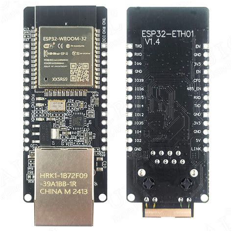 Jual New Esp32 Wroom 32 Wt32 Eth01 Wt32 Eth01 Embedded Esp32 Wifi Bt Module Serial To Ethernet