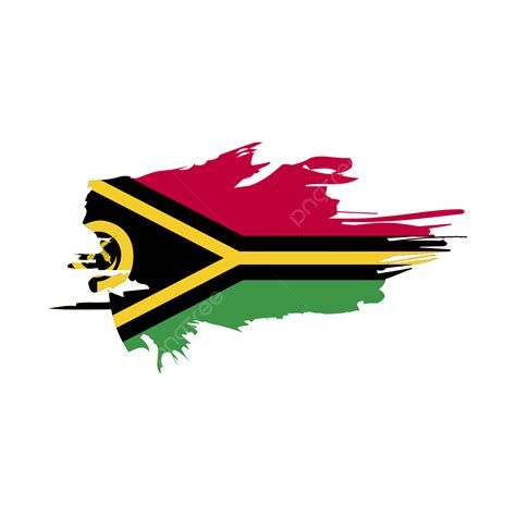 바누아투 국기 브러시 스트로크 클립 아트 디자인 바누아투 국기 브러시 바누아투 국기 벡터 극이 투명한 바누아투 국기 Png 일러스트 및 벡터 에 대한 무료 다운로드