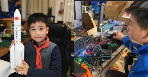 Self Taught 11 Year Old Coder From China Is Now Building His 2nd Rocket