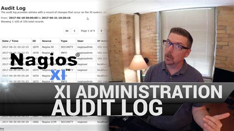 Nagios XI Audit Log NE