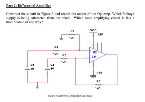 Solved Offset Nul741 Op Amp 8 Not Connected Nc The Op In