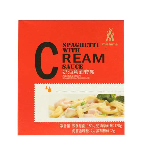 奶油意面套餐 大连三岛食品有限公司