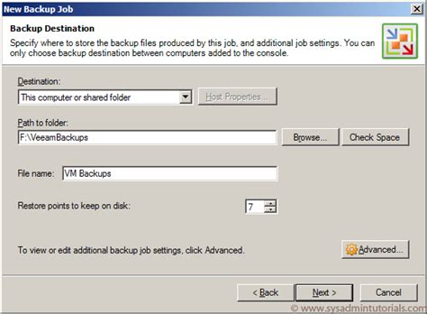 Veeam Backup And Replication Virtual Machine Backup