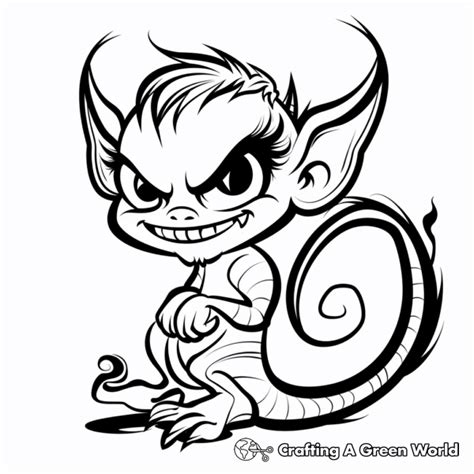 Demon Coloring Pages Free And Printable