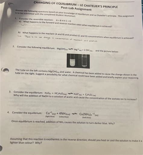 Solved Post Lab Assignment Answer The Following Questions