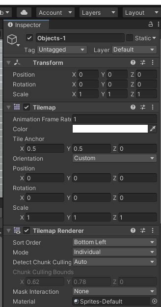 Problem With Layers Sorting Tile Maps Unity Engine Unity Discussions