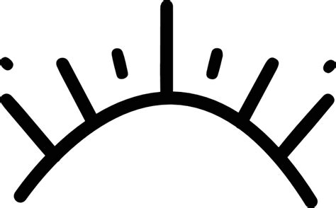 Half Sun With Rays