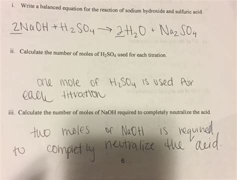 Solved Write A Balanced Equation For The Reaction Of Sodium