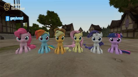 [dl] Mane 6 Filly Version By Stenovhouse On Deviantart