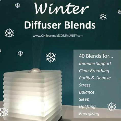 Winter Diffuser Blends One Essential Community