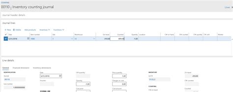 Inventory Adjustment Options In Dynamics 365 For Finance And Operations