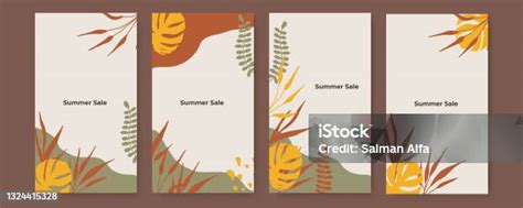 텍스트 꽃 잎을 위한 복사 공간이 있는 간단한 모던 한 스타일의 벡터 배너 디자인 템플릿 결혼식 초대 배경 및 프레임 소셜 미디어 이야기 배경 화면 0명에 대한 스톡 벡터