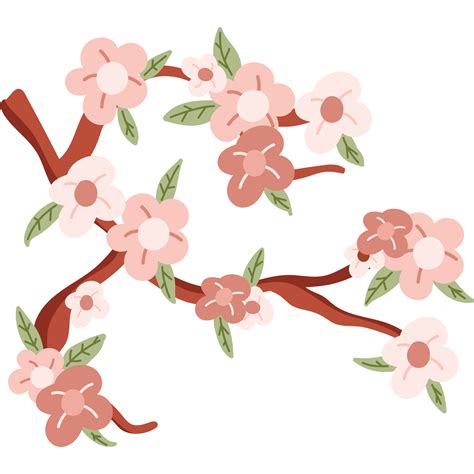 Japanese Sakura Tree Icon Isolated 24638455 Png
