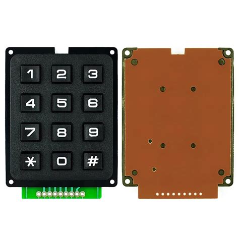 3x4 4x4 Keypad Matrix Switch Keyboard Abs Plastic For Arduino Ask Electronics