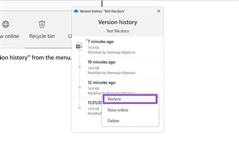 如何使用 Microsoft Onedrive 恢复以前的文件版本 极客指南 如何使用 Microsoft Onedrive 恢复以前的文件版本 极客指南