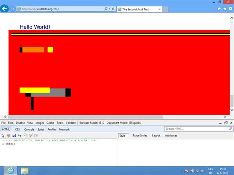Does The Windows 8 Internet Explorer 10 Still Have Quirksmode Stack