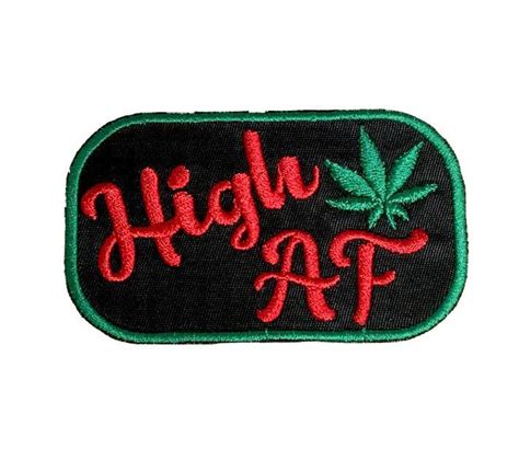 High Af Pot Leaf Adult Humor Gag T Trendy Phrases Funny Quotes