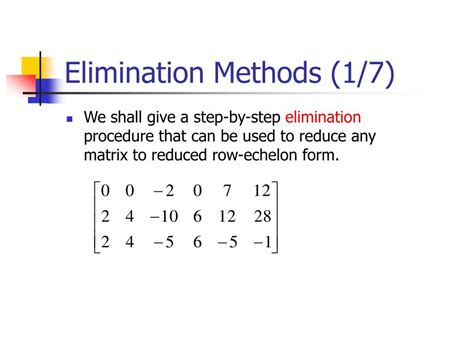 Ppt Elementary Linear Algebra Powerpoint Presentation Free Download