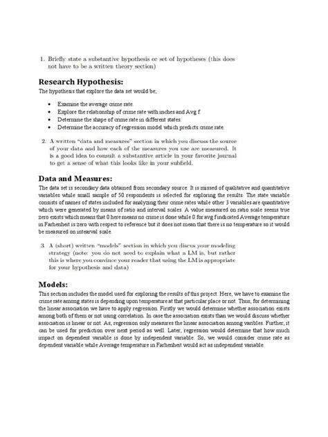 R Task Crime Rate Download Free Pdf Regression Analysis Errors