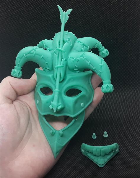 Jester Mask R 3dprinting