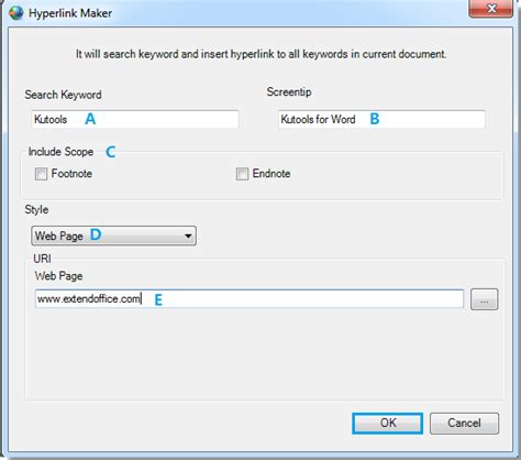 How To Insert Multiple Hyperlinks To A Word Document