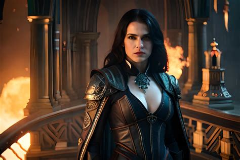 Ai Yennefer Sorceress From Vengerberg The Witcher By Knldoublewelcome