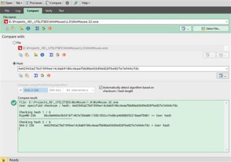 Calculate And Verify Checksum And Hashes Of Files With Ps Hash