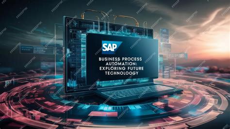 Premium Photo Sap Business Process Automation Software Exploring Future Technology