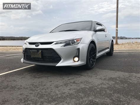 2014 Scion Tc Base With 18x9 Aodhan Ls002 And Firestone 235x40 On Stock Suspension 186776