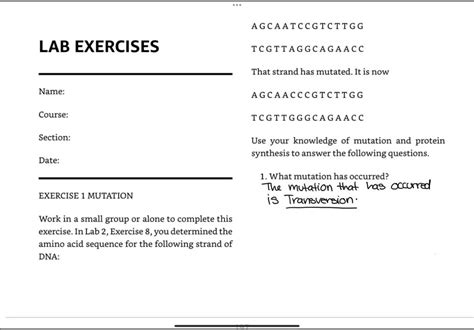 Solved LAB EXERCISES Name Course Section Date EXERCISE Chegg Com