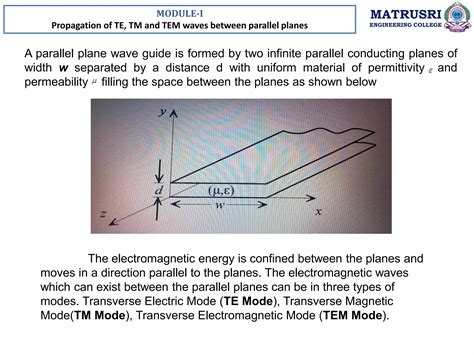 Parallel Plane Waveguidesppt