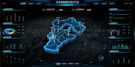 河北省数据可视化大屏threejs源码 花瓣网