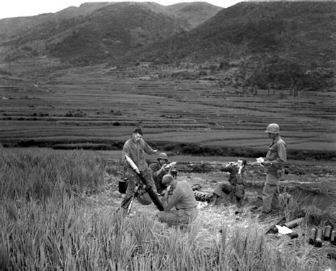 Korean War 111 Sc 347574 42 Mortar Crew Of The 5th Rct Flickr