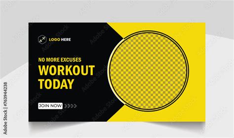 Muscle Body Youtube Thumbnail Gym Fitness Training Design Gym Workout