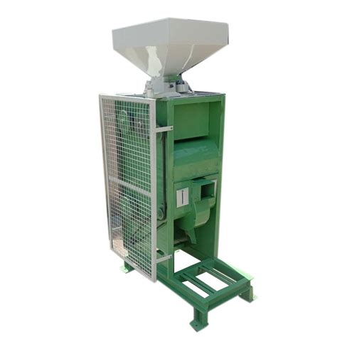 Automatic One Pass Rice Milling Machine Single Phase Capacity 25 Kg