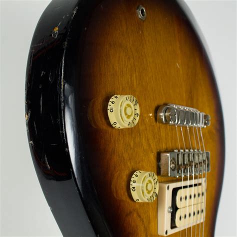 Vintage 1980 Ibanez Studio Electric Guitar Sunburst Finish Cream City