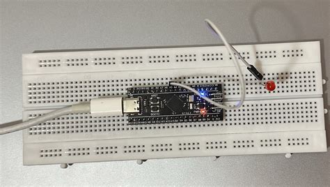 External Led Blinking Using Hal Programming 8 Steps Instructables