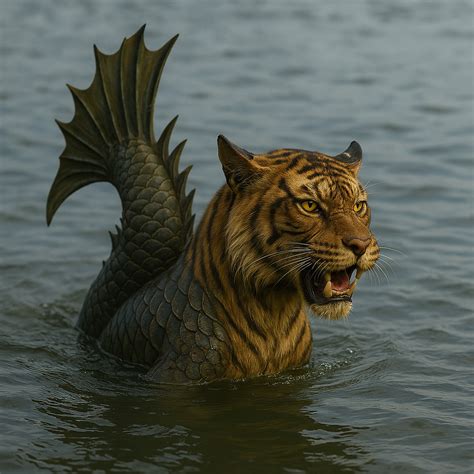 Shachihoko Tiger Carp Guardian That Summons Rain And Protects