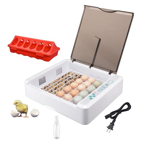 Yescom Eggs Automatic Egg Incubator Temperature Humidity Display Turning Goose Poultry